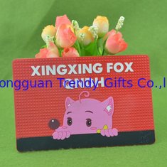 China Embossed Logo Square Cup Coaster / Silicone Dish Mat / Drink Coaster For Heat Resistant supplier