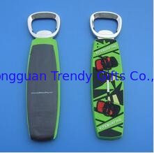 China Fashionable Summer Holiday Gifts Sail Boat Magnetic Bottle Opener 3D Soft PVC supplier