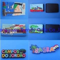 China 2016 Custom 3D Norway And Iraq Soft Rubber Embossed Fridge Magnet For Travel Souvenir Gift supplier