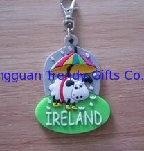 China Personalized 3d Sheep Design Rubber PVC Zipper Puller / Zipper Head For Ireland Gift supplier