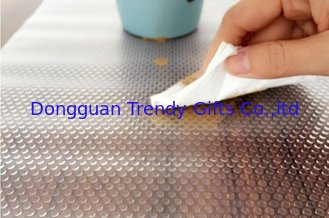 China Custom Clear EVA Kitchen Drawer Anti Slip Mat / EVA Film , Washable And Easy To Cut Placemat For Protecting supplier