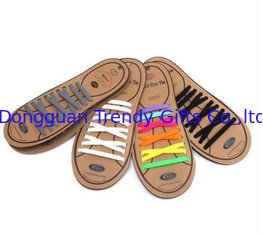 China DIY Men Women Silicone Rubber Shoelace With Elastic For Running Shoes, Crazy Selling In Korea Market supplier