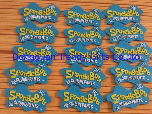Cheap Custom Clothing Embossed 3d Soft PVC Patches / Garment Rubber Label supplier