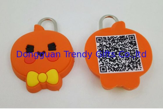 Custom Garment Accessory 3d Soft PVC Zipper Puller / Bags And Suitcases Zipper Slider supplier