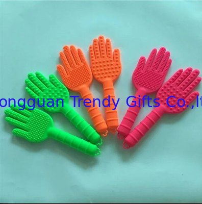 Funny Hands Shaped Body Massage Stick For Health Care With Food Grade Silicone Material supplier