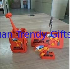 Personalized Soft PVC Cell Phone Holder With Pen Holder For Office Desktop Accessories supplier