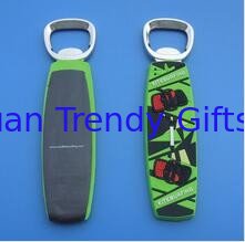 Fashionable Summer Holiday Gifts Sail Boat Magnetic Bottle Opener 3D Soft PVC supplier