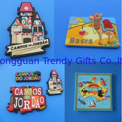Personalized Different Landscape Tourism Souvenir 3d Soft PVC Fridge Magnet With Cheap Price supplier