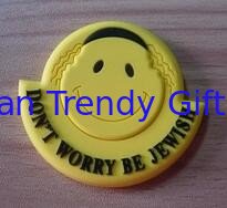 Fancy 3d Israel Flag Design PVC Fridge Magnet / Silicone Rubber Fridge Magnet For Souvenir supplier
