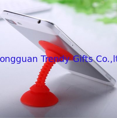 Multifunctional Silicone Double Sided Suction Cup Sucker Stand for Cell Phone And Winder For Auto Accessories supplier