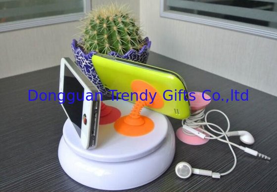 Multifunctional Silicone Double Sided Suction Cup Sucker Stand for Cell Phone And Winder For Auto Accessories supplier