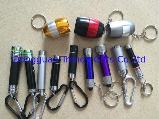 OEM Mini Emergency Aluminium Led Flashlight Torch Keychain For Climbing Usage ,Many Design Available supplier