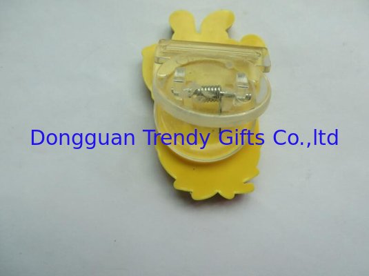 Multifunctional Cute Minions Soft PVC Bookmark / Paper File Holder / Nets Clip Accept Custom Other Shapes For Promotion supplier