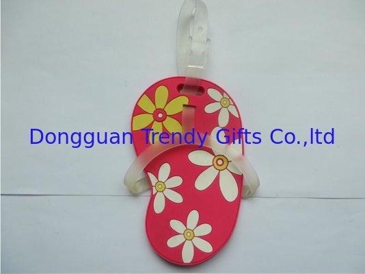 Personalized Club De Golf Levis Member 3D Soft PVC Travel Hang Bag Tags / Name Card Tags For Club Big Event supplier