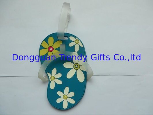 Personalized Club De Golf Levis Member 3D Soft PVC Travel Hang Bag Tags / Name Card Tags For Club Big Event supplier
