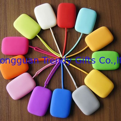 Multipurpose Silicone Key Wallet ID Card Holder With 15 Colors In Stock , Custom Print Your Own Logo supplier