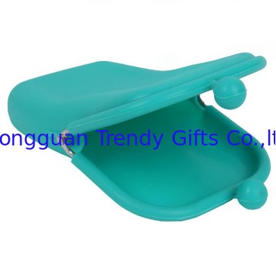 Multi-Usage Ladies Girls Silicone Jelly Pouch For Card /Coin/ Eye Glass / Makeup , Eco-Friendly supplier