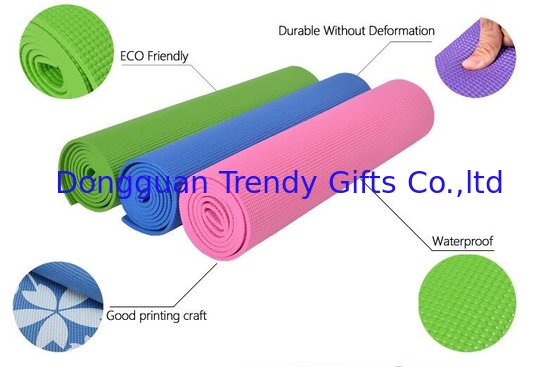 Hot Sale Durable PVC Yoga Mat / Picnic Mat /Non Slip Mat With Extra Long Size , Water Resistant , Best For Yoga Beginner supplier