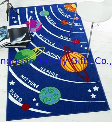 Factory Wholesale Baby Nylon Play Mat With World Map Printed For Baby Education Care , Size 100*100 CM supplier