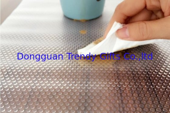 Custom Clear EVA Kitchen Drawer Anti Slip Mat / EVA Film , Washable And Easy To Cut Placemat For Protecting supplier