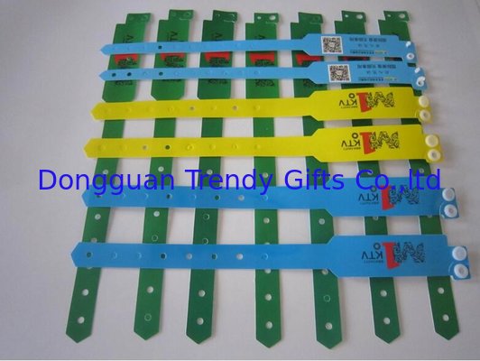 Cheap PVC Bracelet ID NFC Disposable Medical Bracelet , Custom Print Logo , Many Size Avaiable supplier