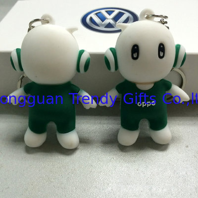 Cool Opp Vivo 3d Toy Rubber PVC Keychains Key Holder, Pack With Nice Plastic Case, For Advertising Gift supplier