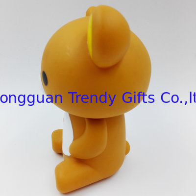 Custom Lovely Bear Rubber PVC Toys ,PVC Vinyl Action Figures , Eco-friendly For Home Decoration, Accept OEM supplier