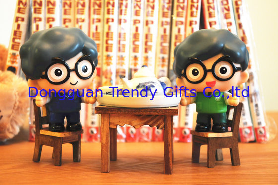 Custom Cute 3D Student Figures PVC Toys Vinyl Doll Toy ,Eco-friendly ,Accept OEM , Best Gifts For Kids supplier