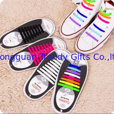 Cool Nice Unisex Man Women No Tie Silicone Shoelace Sneaker Rubber Shoelace, 8+8 Design With 12 Colors,For Sport Gift supplier