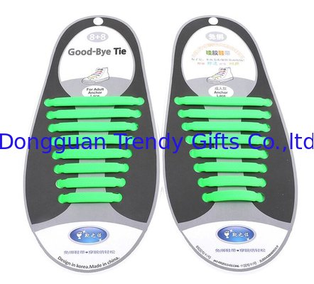 Cool Nice Unisex Man Women No Tie Silicone Shoelace Sneaker Rubber Shoelace, 8+8 Design With 12 Colors,For Sport Gift supplier