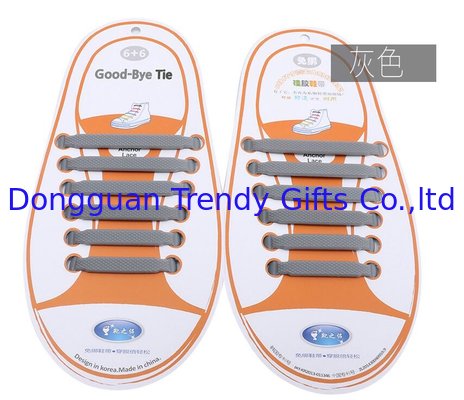 Best Selling Boys Girls Teenagers Students Silicone Cool Shoe Lace For Sport Shoes,Brand Your Own Logo supplier