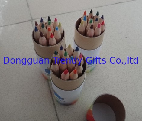 Promotional Toyota  Mini Design Colored Pencil Stationery Sets With 12 Pieces Inside, Wooden Material For Kids Children supplier