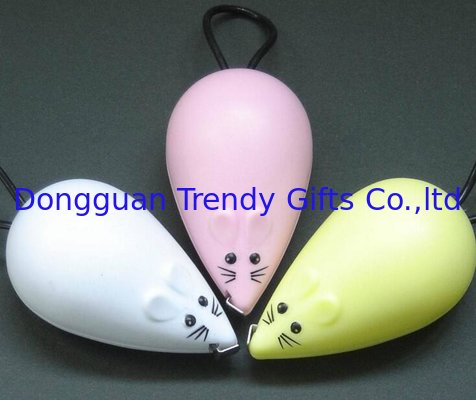 Mini Style Cute  Mouse Shape Tape Measure Keychains With 1 Meter Tape , Brand Your Own Logo , supplier