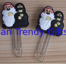 Featured Saudi Arabian Soft PVC Bookmark For Couple Wedding Gifts Paper Clip Bookmark