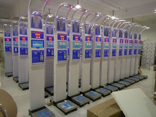 coin-operated height weight scale body weighing fat scale Measurement instrument body height and weight fat scale
