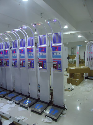 DHM-15 Coin Operated electronic digital wireless Height scales digital weighing scales 100kg 500kg