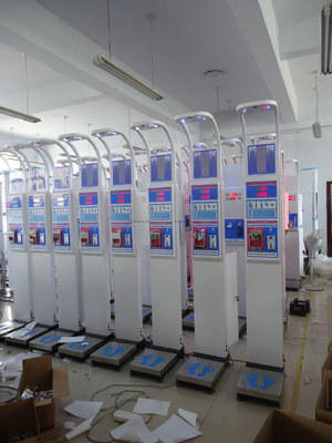 DHM-15 Coin Operated electronic digital wireless Height scales digital weighing scales 100kg 500kg