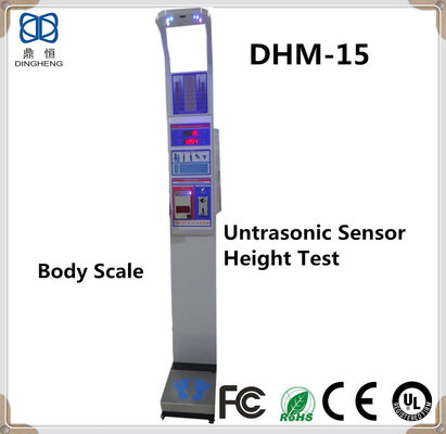DHM-15 Coin Operated electronic digital wireless Height scales digital weighing scales 100kg 500kg