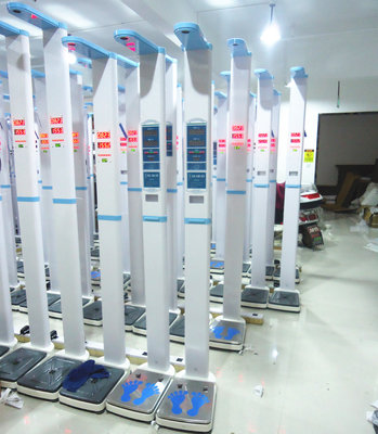 body fat measuring instruments height and weight scale balance for hospital and Load cell weight and clinic