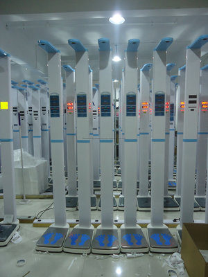 body fat measuring instruments height and weight scale balance for hospital and Load cell weight and clinic