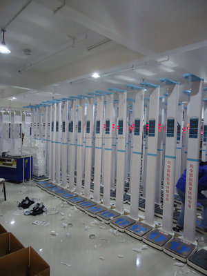 body fat measuring instruments height and weight scale balance for hospital and Load cell weight and clinic
