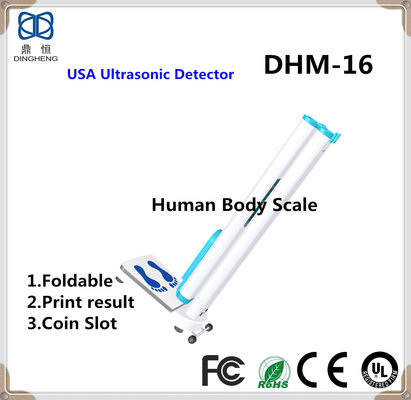 DHM-16 LCD or LED Digital display scales vending machine weight and height machine ultrasonic height and weight machine