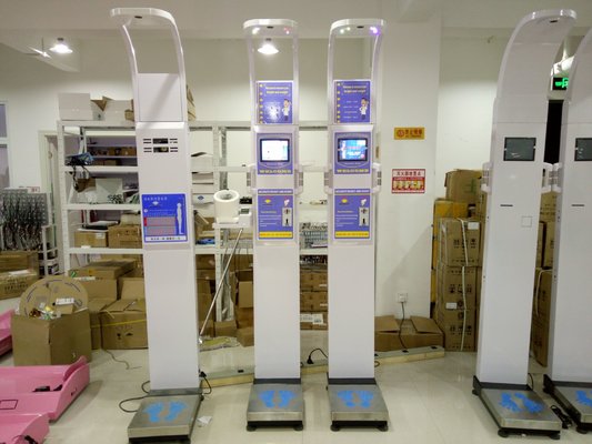 DHM-15A  Automatic Height/Weight Measurement System with blood pressure meter scale height measuring stand with weighing