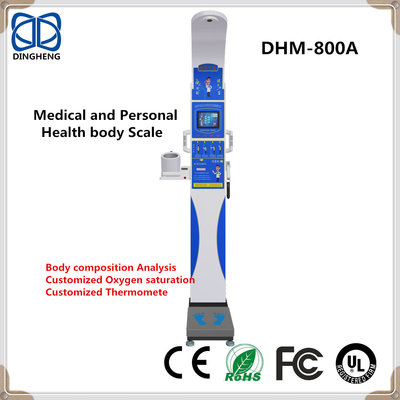 Ultrasonic Good quality body fat scale with FREE Computer WIRELESS BLUETOOTH  and RS232 for body height and weight