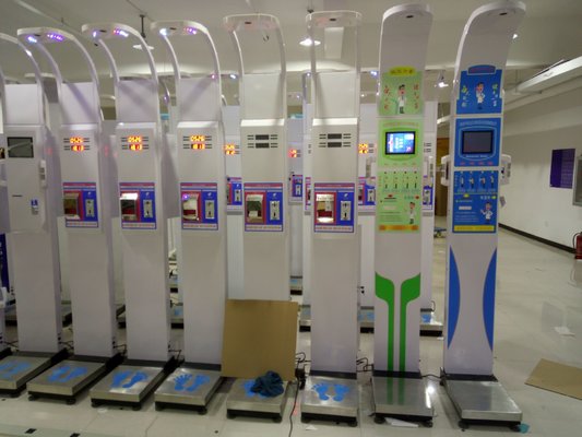 DHM-800A Multi-function touch display shows weight, height and BMI body fat weighig scale DHM-800A manufacture