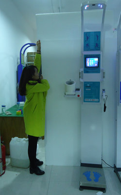 DHM-600A Fat body balance Stainless Steel Mechanical person Beam Physician weight height Scale