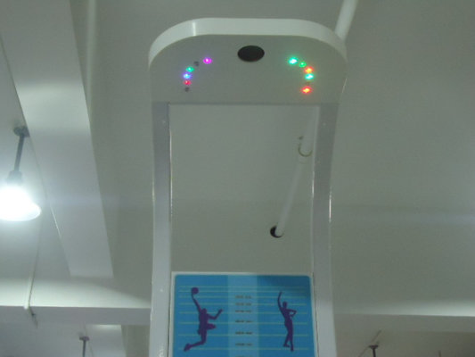 DHM-600A Ultrasonic Height and Weight Scale BMI Ideal Weighing balance with blood pressure meter