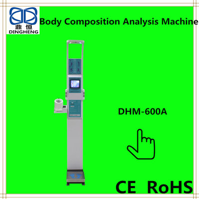 DHM-600A Multi-function ultrasonic weight and height scale with touch LCD screen Electronic  weighing Scale