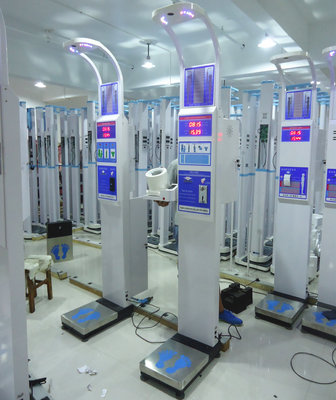 DHM-15B Weighing measuring apparatus height and weight body fat scale machines with blood pressure monitor and pulse