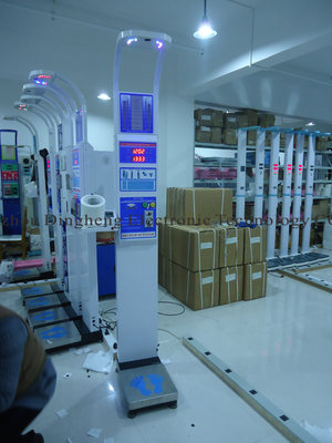 DHM-15B Two Buttons Electronic Platform Weighing Scale 300kg height weight blood pressure machine coin operated blood